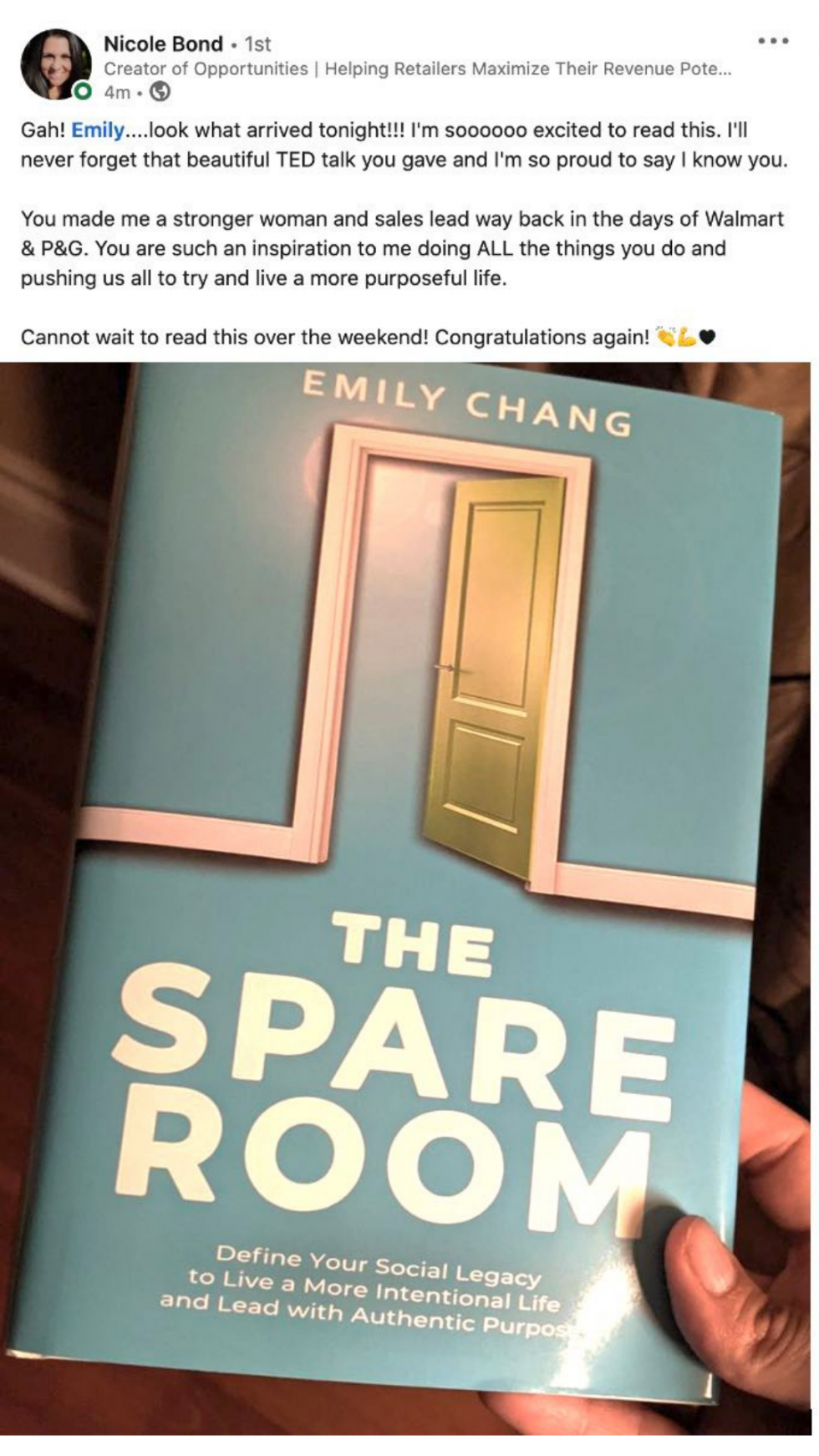 The Spare Room book | Emily Chang