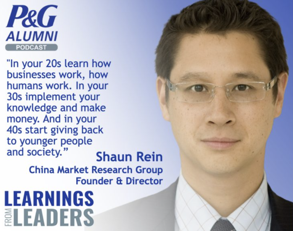 Learnings with Leaders with Shaun Rein - Social Legacy